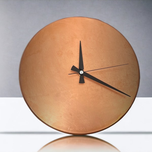 Copper Clock - Etsy