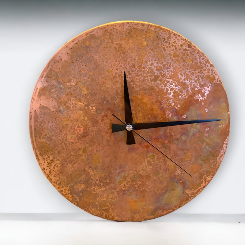 Copper Clock - Etsy
