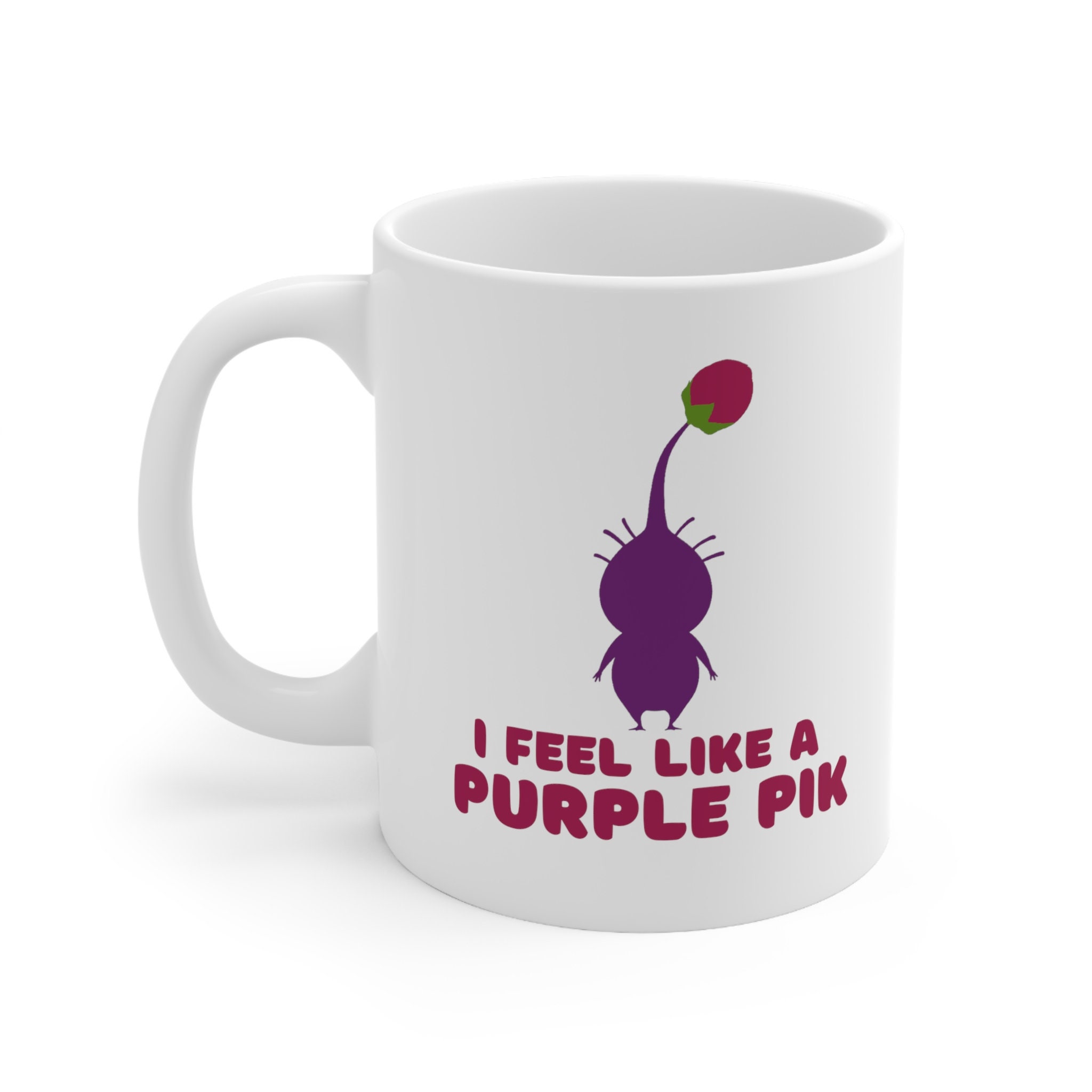 Pikmin Gift Pikmin Mug Pikmin Figure Purple Gamer Mug Purple Power ...