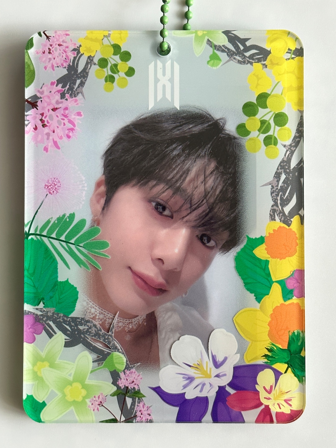 Monsta X Birth Flowers Acrylic Photocard Holder (petaldance Deco X Ham ...