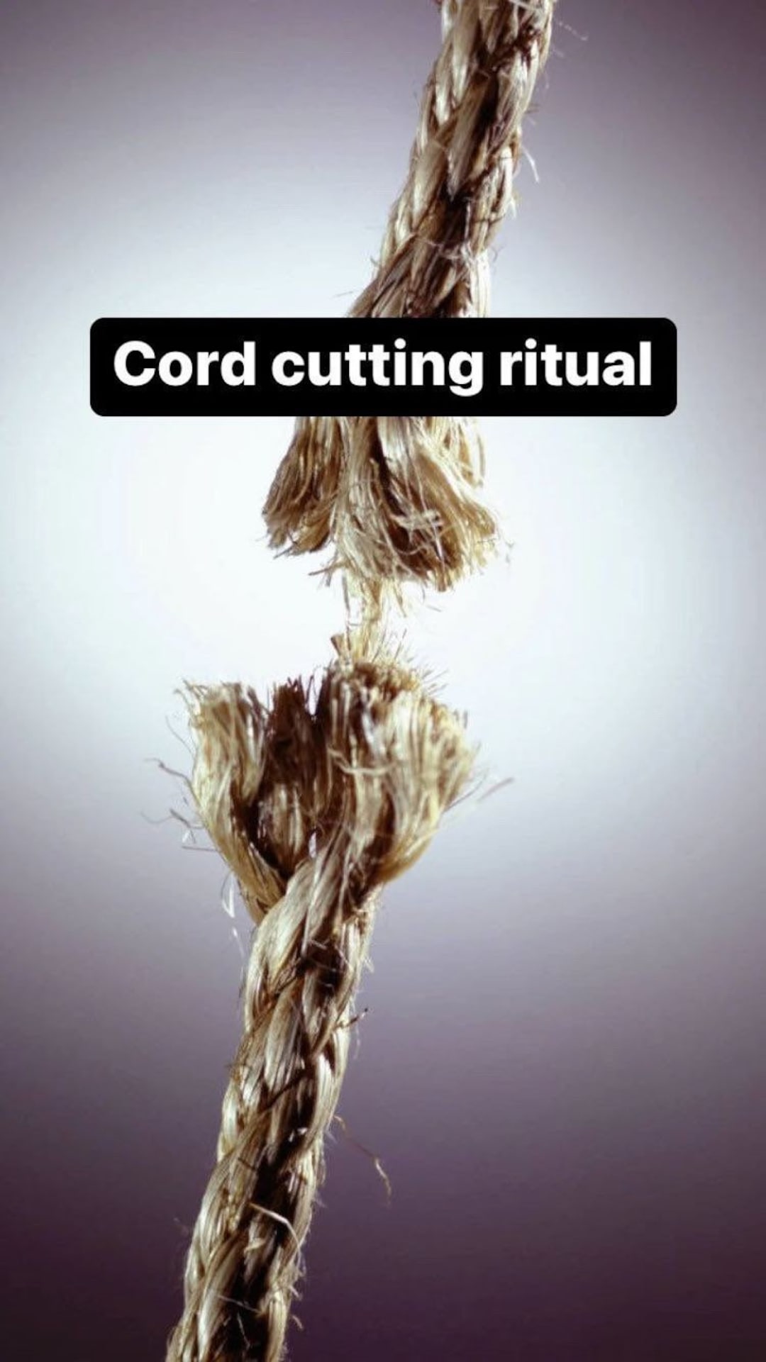 Cord Cutting Ritual Attachment Removal Sigil Art Tangible Reading ...