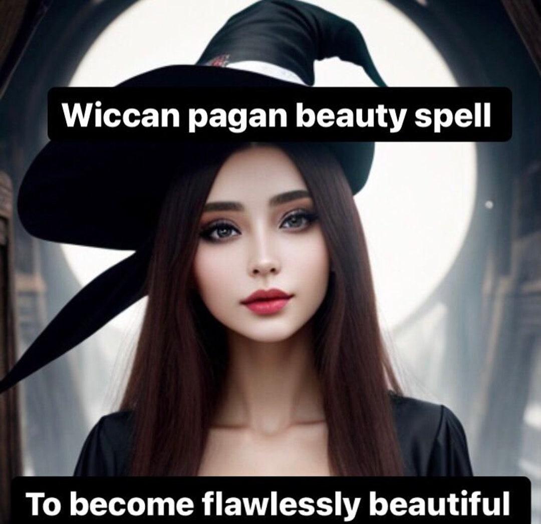 Wiccan Pagan Casting Spell Tarot Reading for Extreme Beauty Become ...