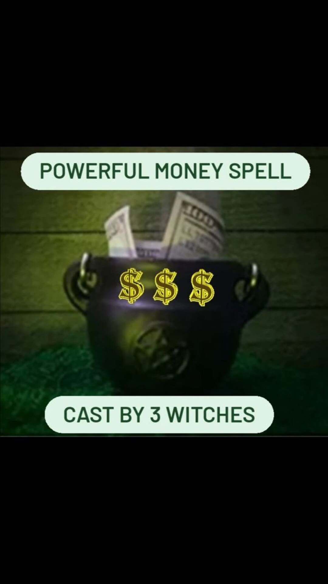 Powerful Abundance Money Ritual Sigil Tangible Art With Intention Cast ...