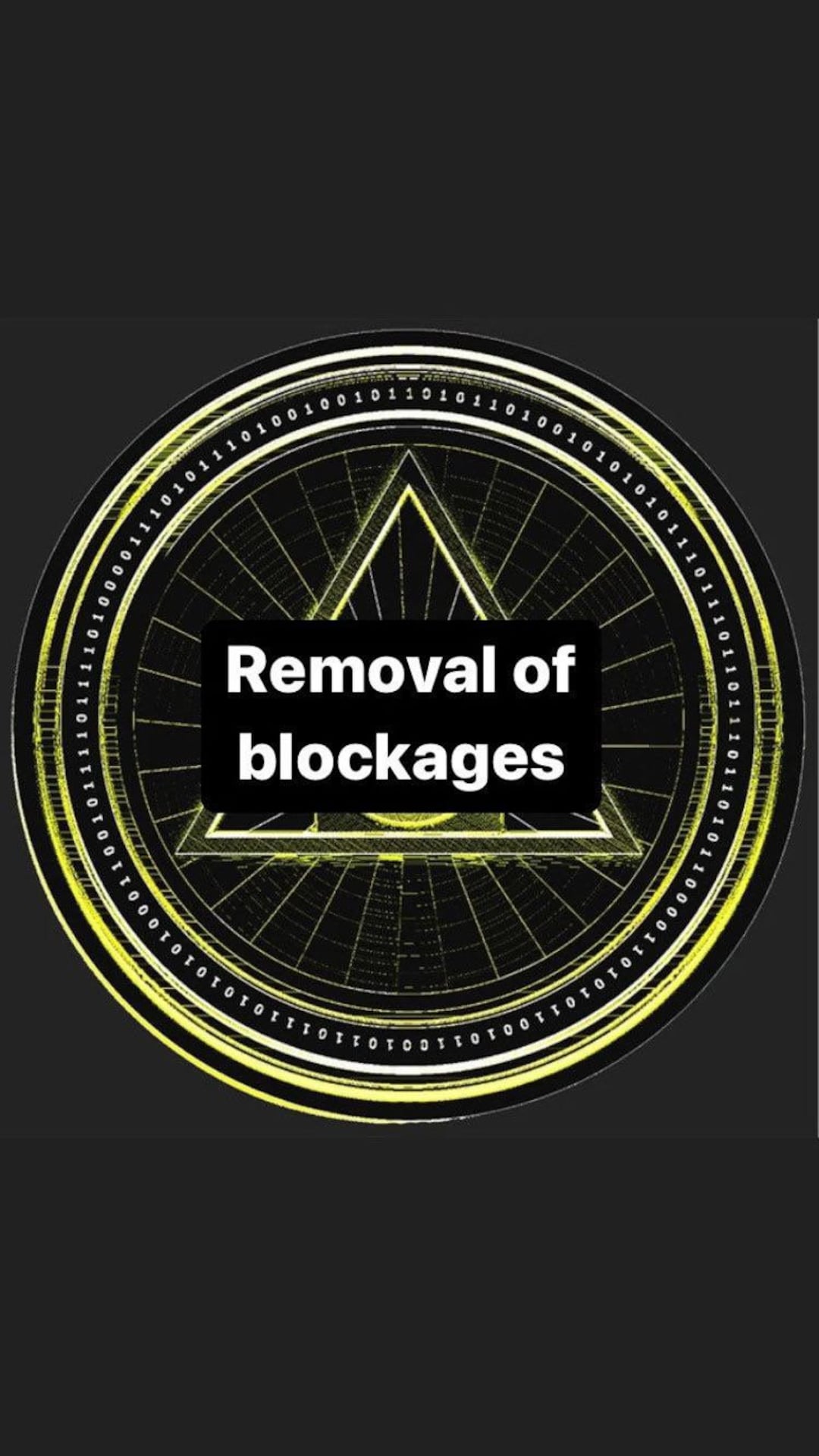 Removal of Blockages Sigil Art Divination Reading Tarot Cast by Three ...