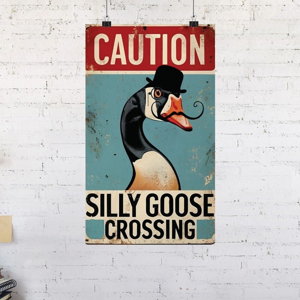 Silly Goose - Etsy