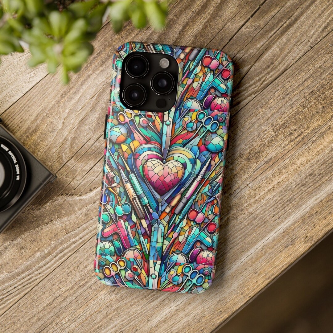 Stained Glass Surgical Instruments iPhone Case - Etsy