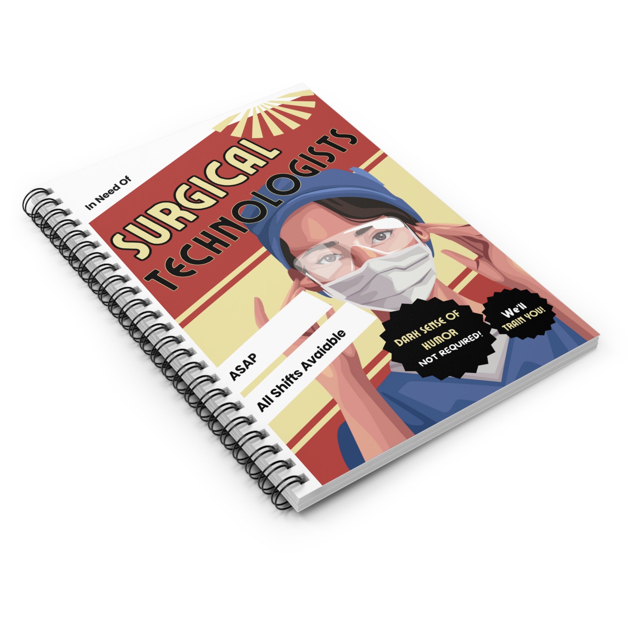 Retro Surgical Tech Notebook: Surgical Technologist Gift - Etsy