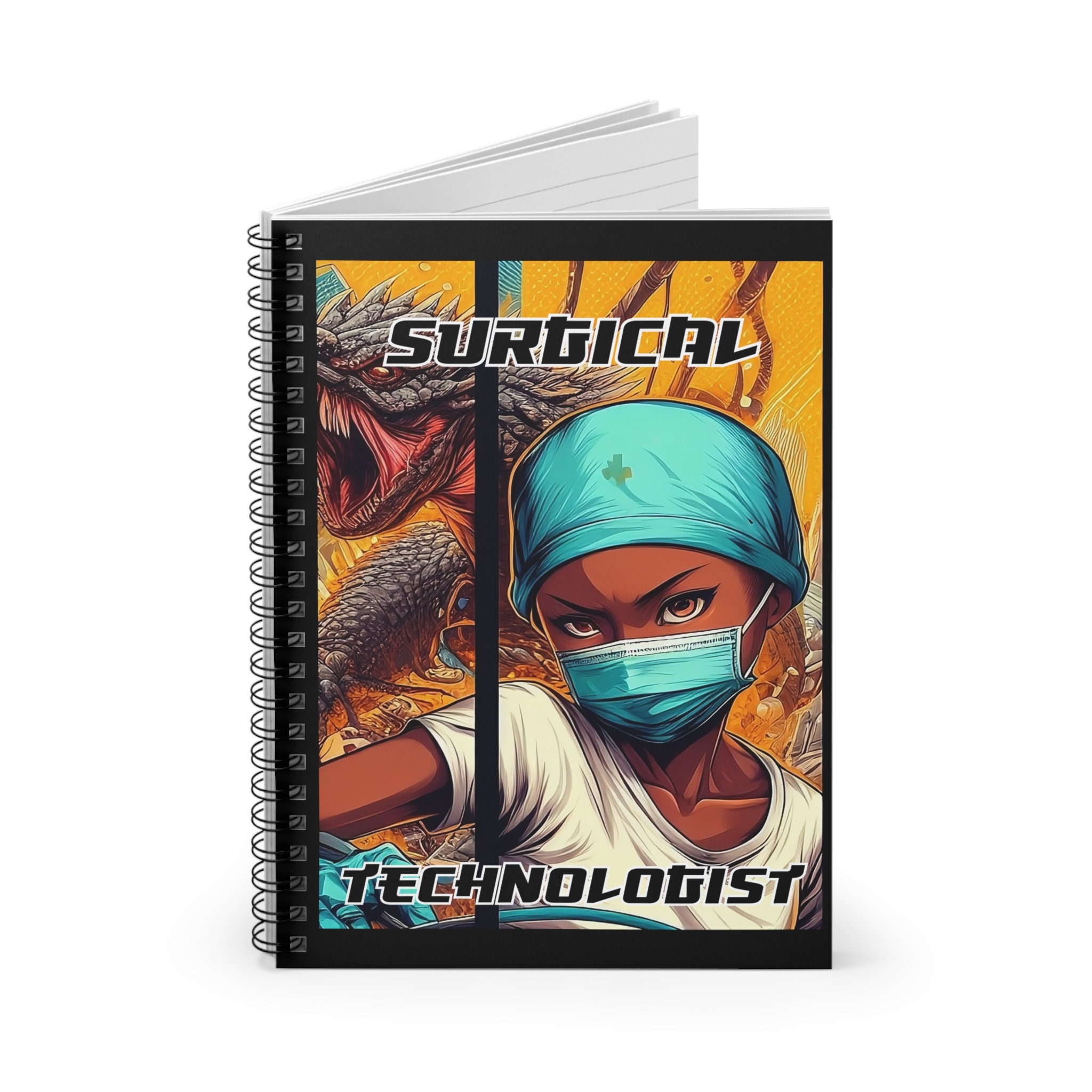Surg Tech Anime Themed Notebook Surgical Technologist - Etsy