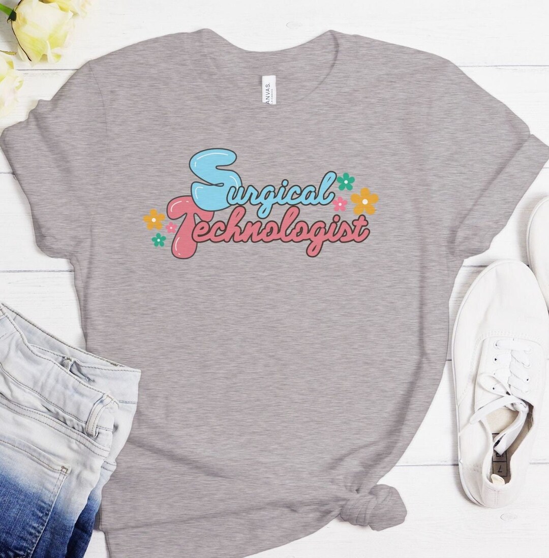 Retro Surg Tech Shirt, Scrub Tech Shirt, Surgical Technologist Shirt ...