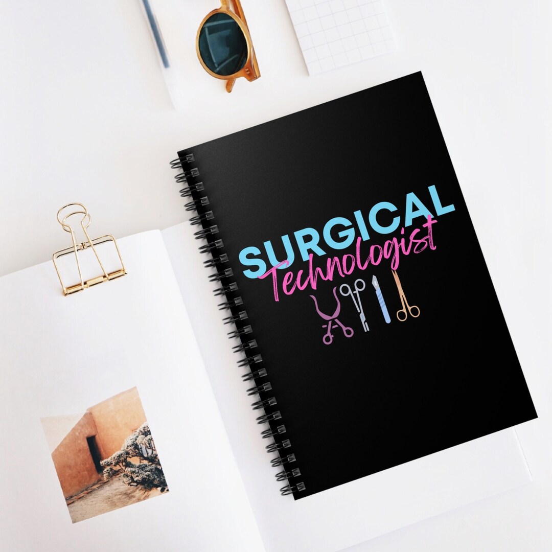 Scrub Tech Notebook, Surgical Technologist, Surgical Tech, Scrub Tech ...
