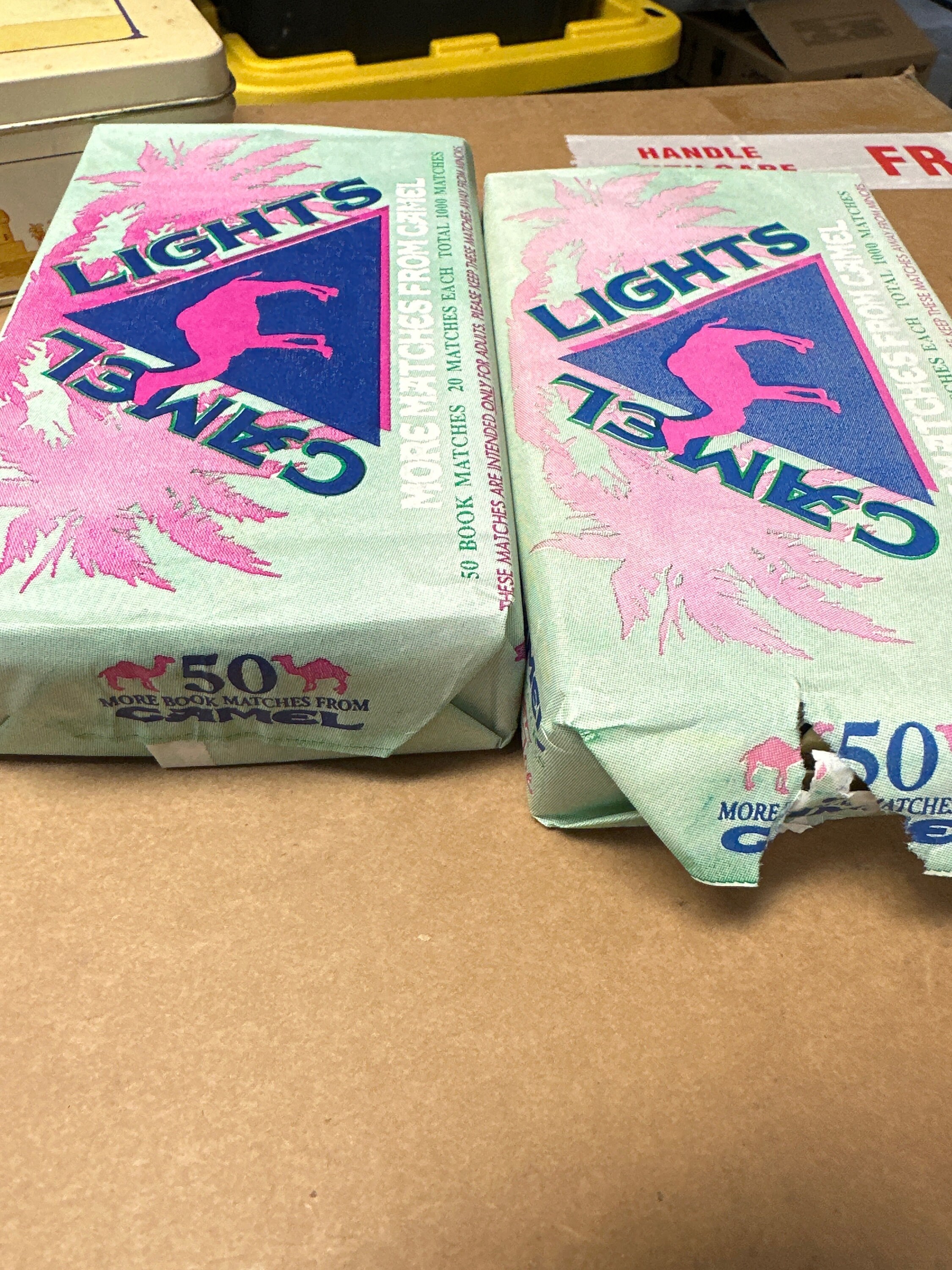 Camel Matches and Tin - Etsy