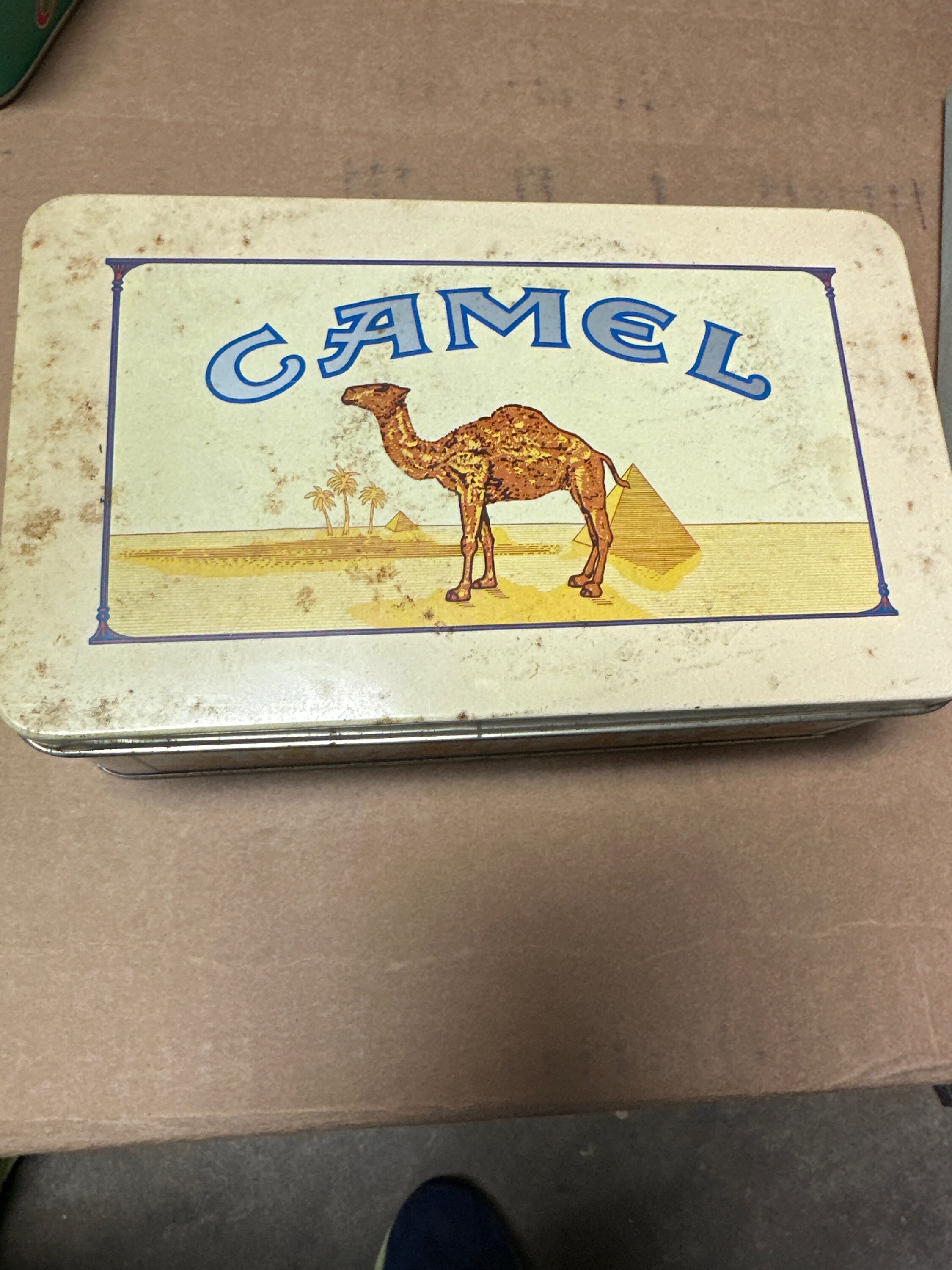 Camel Matches and Tin - Etsy