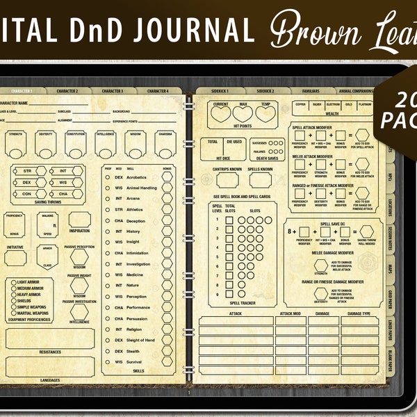 Dnd Journal - Etsy