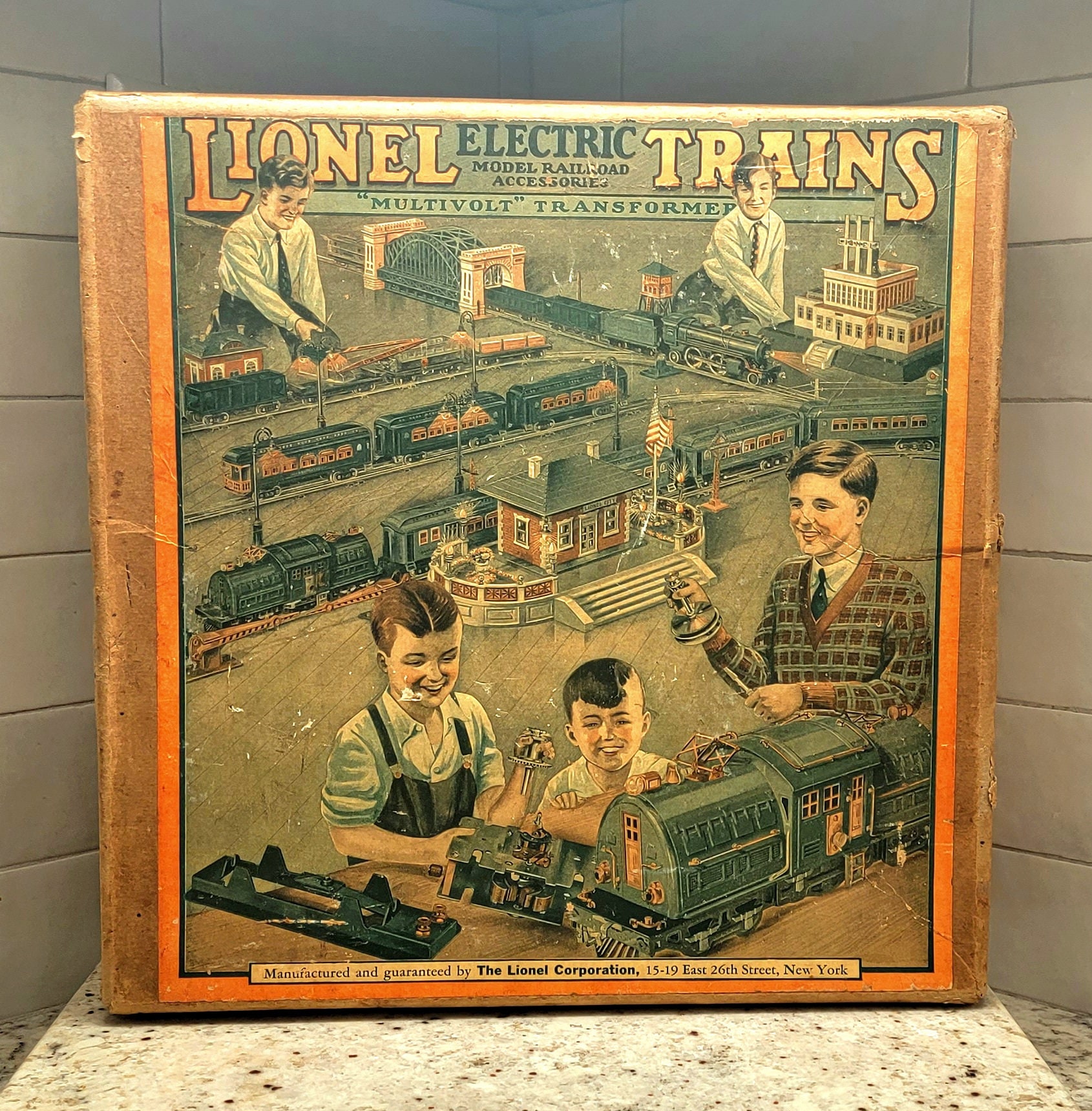 Lionel Trains Antique Box, Outfit 236 Circa 1920's - Etsy