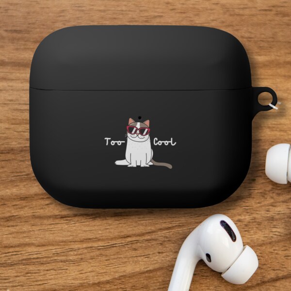 Cat AirPod Case Keychain - Etsy