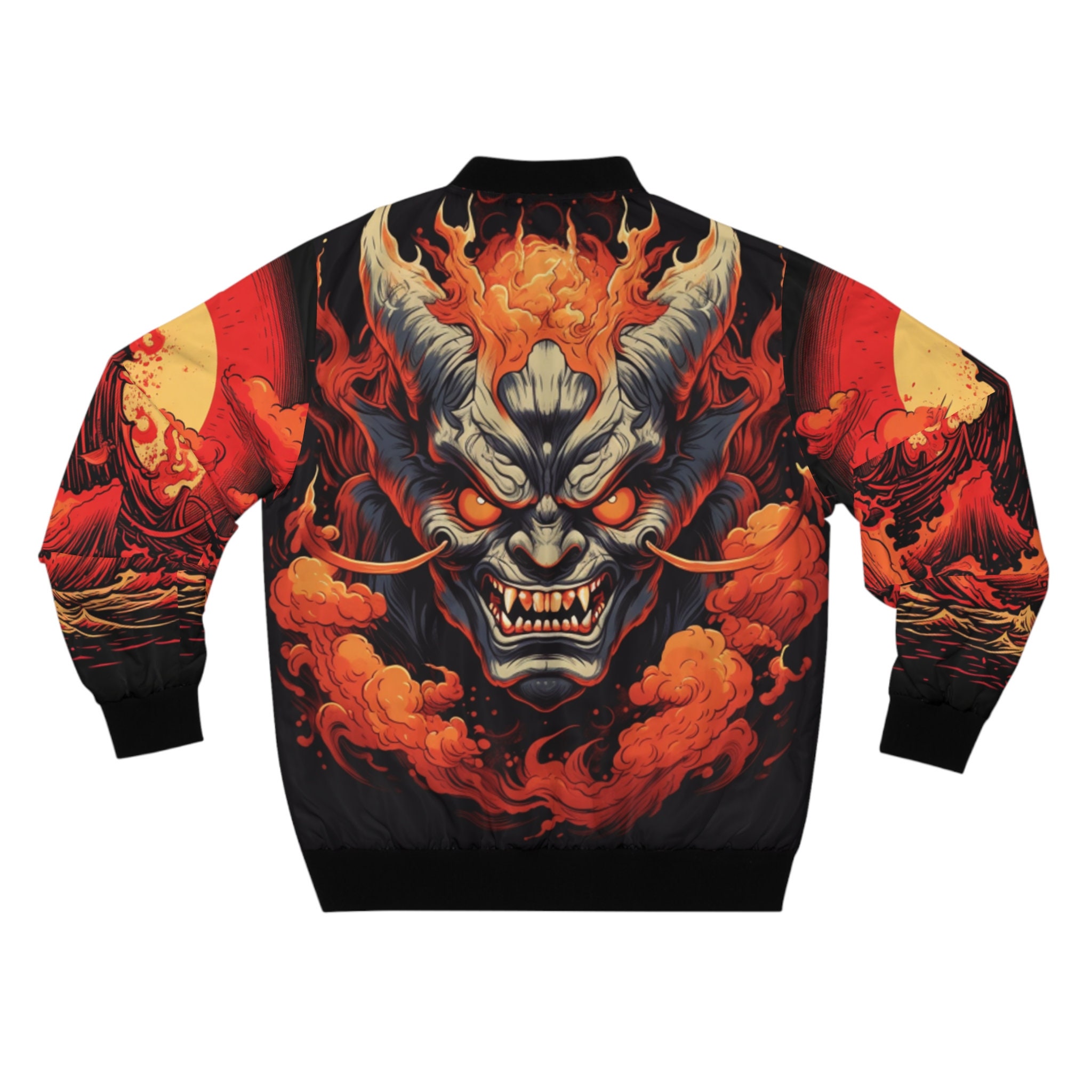 Oni Blaze Men's Bomber Jacket sold by Edible Conscript | SKU 156393402 ...