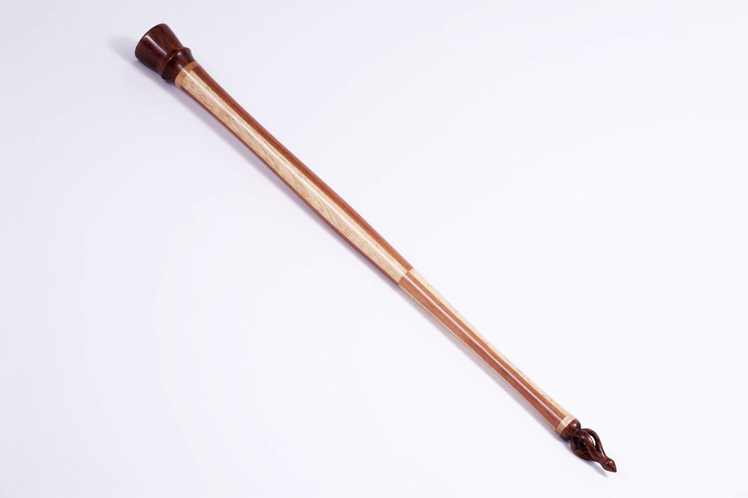 Monarch Wand in Myrtle, Ivory Ash, Laurel and Silver Ash - Etsy