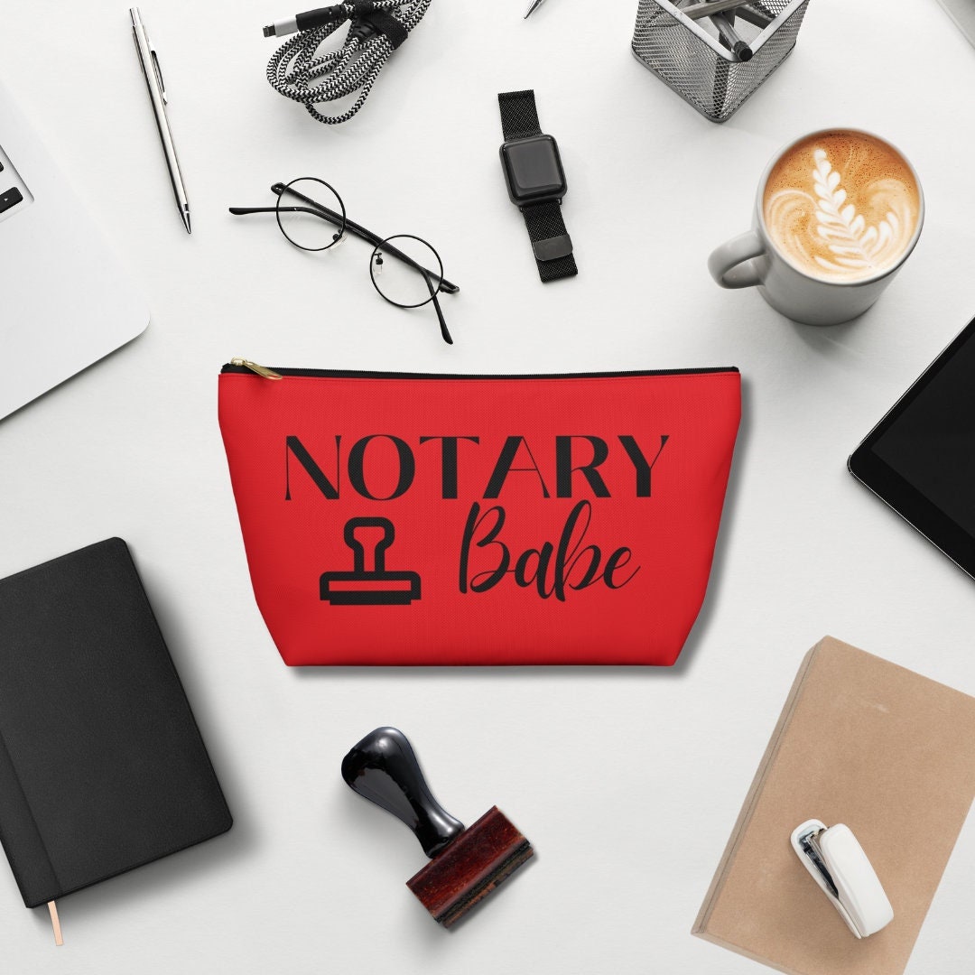 Notary Bag, Notary Gifts, Notary Pen Bag, Loan Signing Agent Bag ...