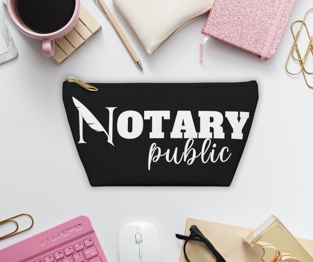 Notary Bag, Notary Gift, Notary Pouch, Notary Pen Bag, Loan Signing ...