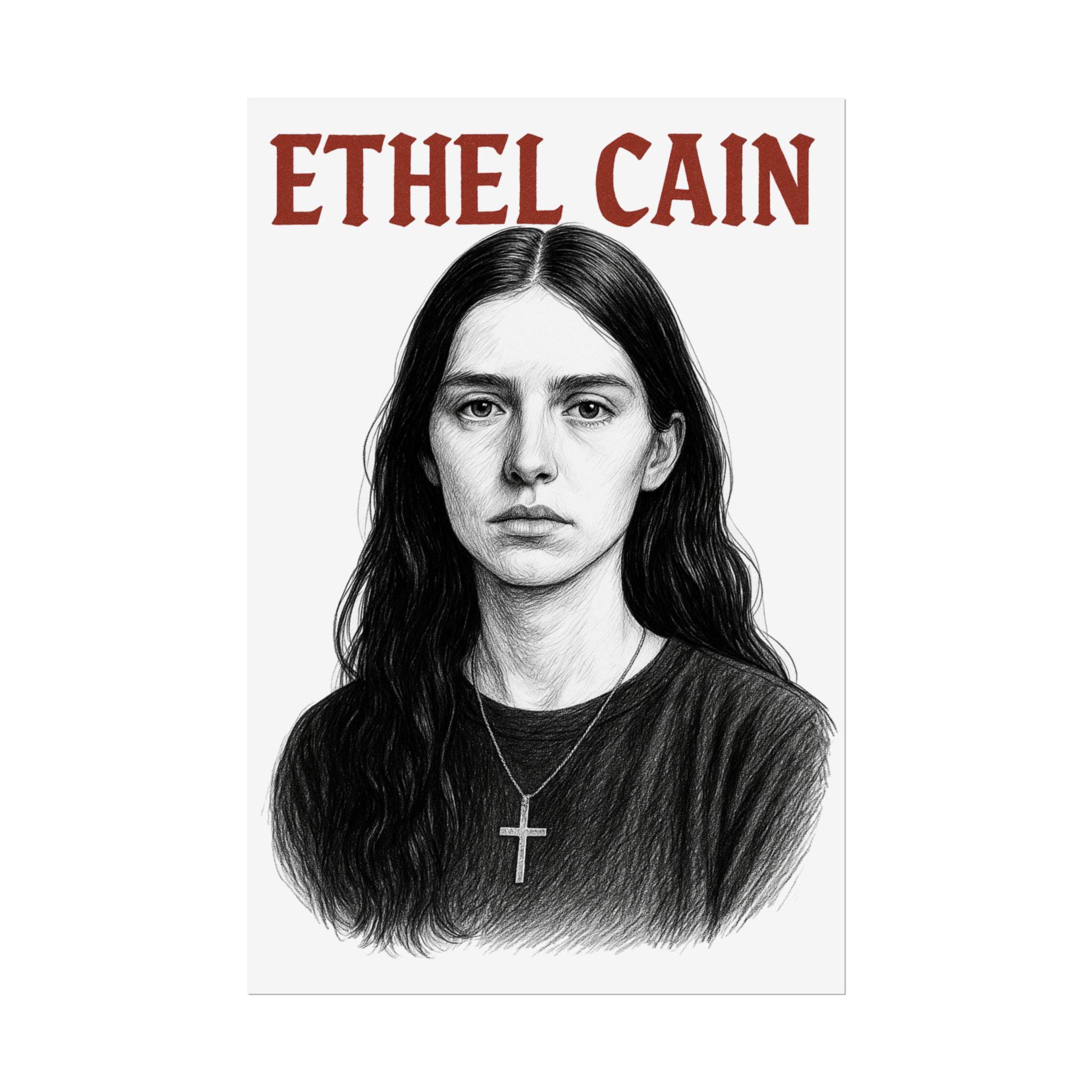 Ethel Cain Art Print Aesthetic Wall Decor, Music Fan Gift, Vintage ...