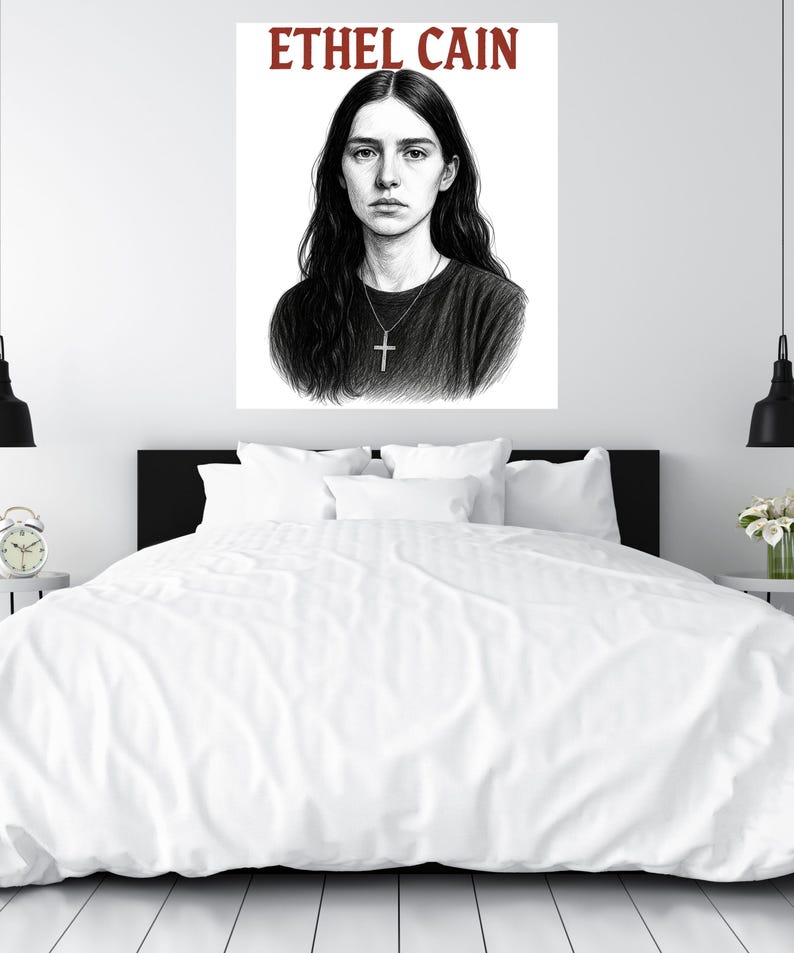 Ethel Cain Art Print Aesthetic Wall Decor, Music Fan Gift, Vintage ...