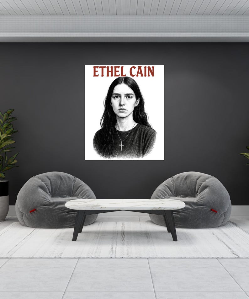 Ethel Cain Art Print Aesthetic Wall Decor, Music Fan Gift, Vintage ...