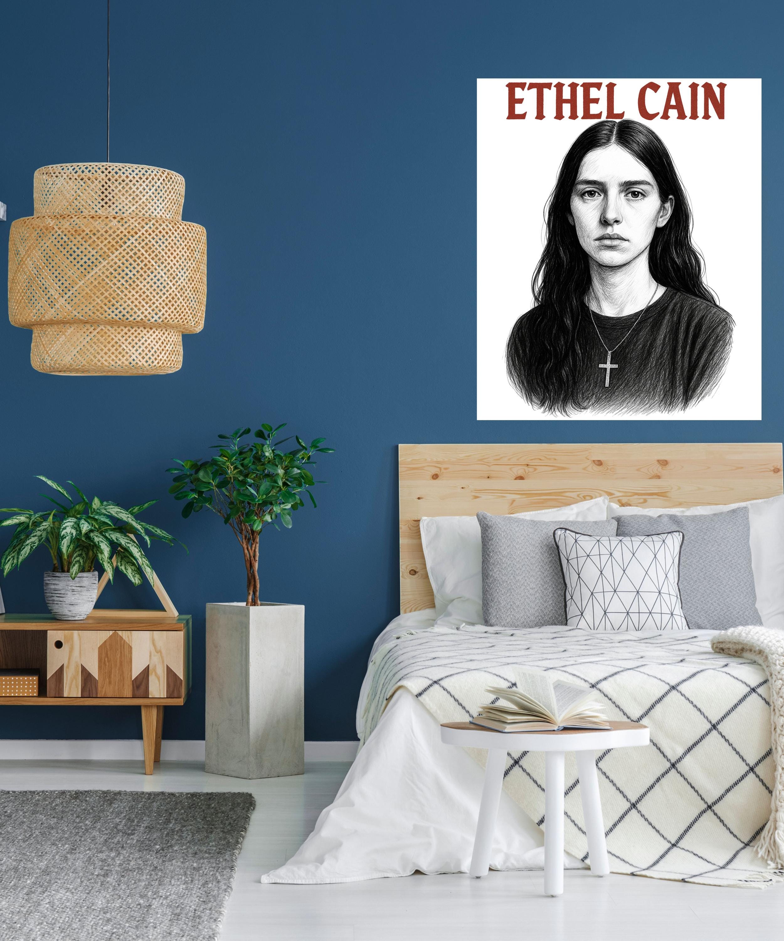 Ethel Cain Art Print Aesthetic Wall Decor, Music Fan Gift, Vintage ...