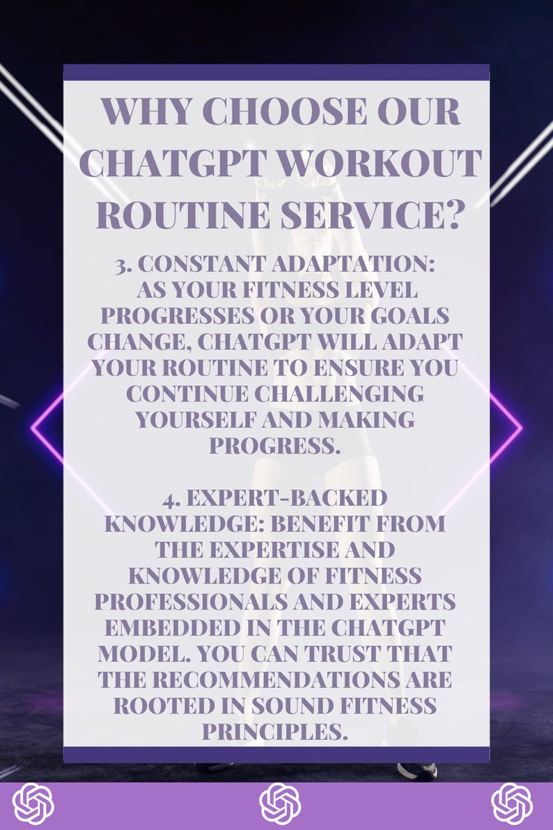 Personalized Fitness Journey: Chatgpt Builds Your Custom Workout ...