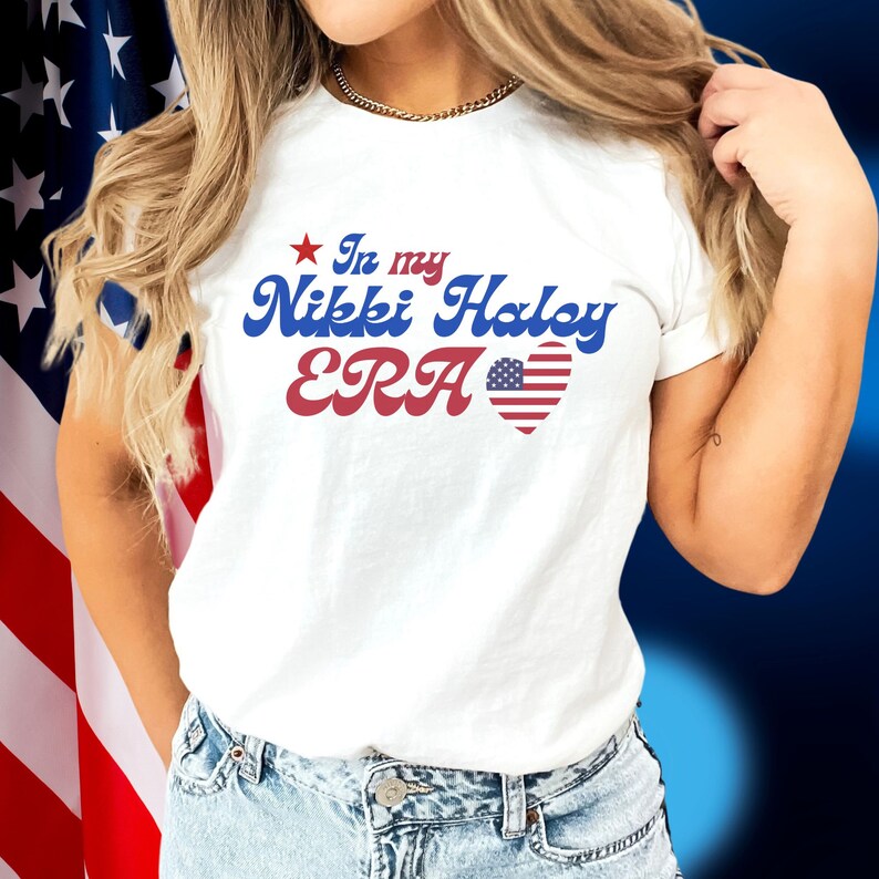 In My Nikki Haley Era Tee Nikki Haley for President T-shirt - Etsy