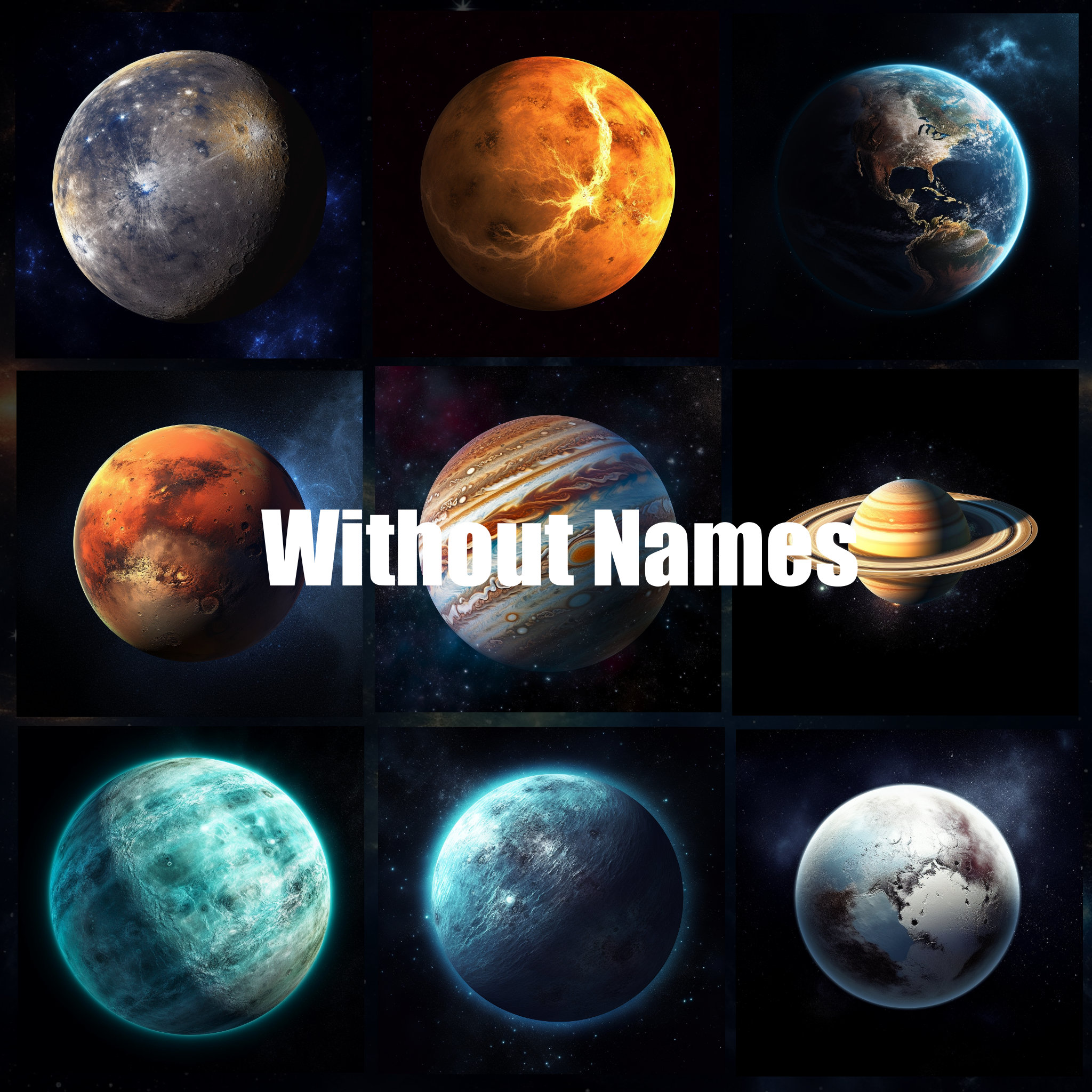 Planets In Space Names