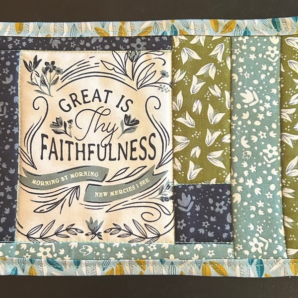 Quilted Mug Rug - Etsy