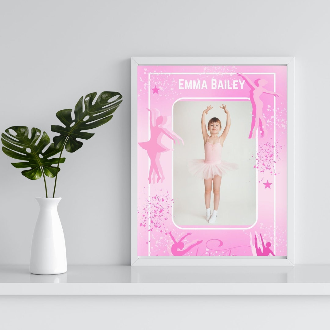 Elegant Ballet Picture Template Digital Download Dance - Etsy