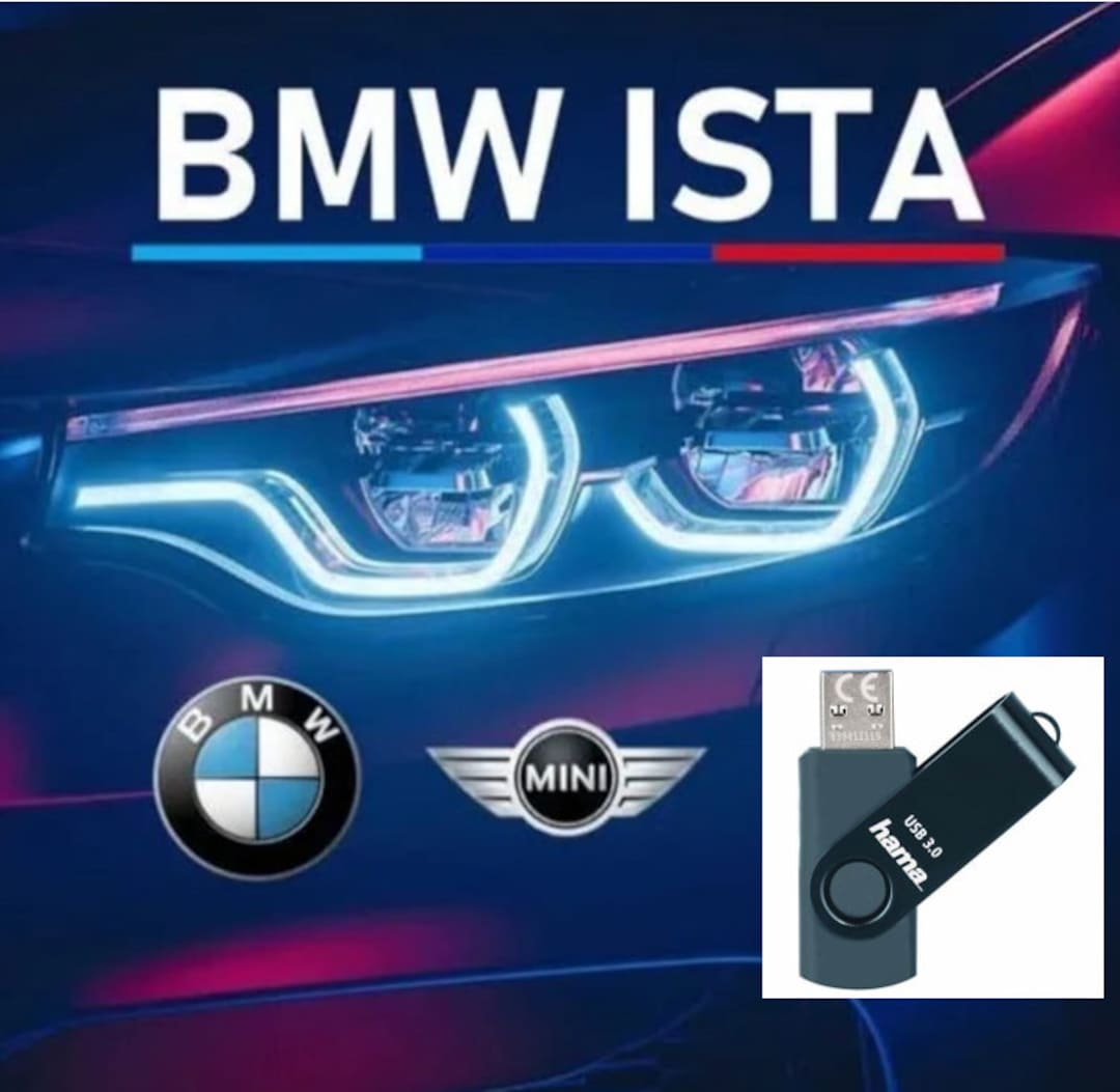 Latest BMW Ista Esys Rheingold Diagnostic Software on USB Stick for All ...