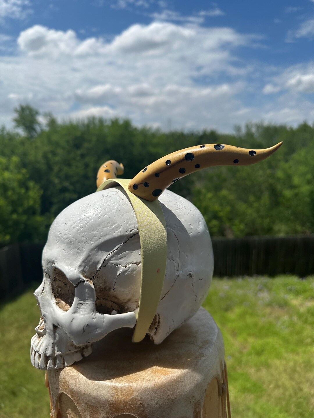 Handmade Headband Horns! Moon Cheese Horns! - Etsy
