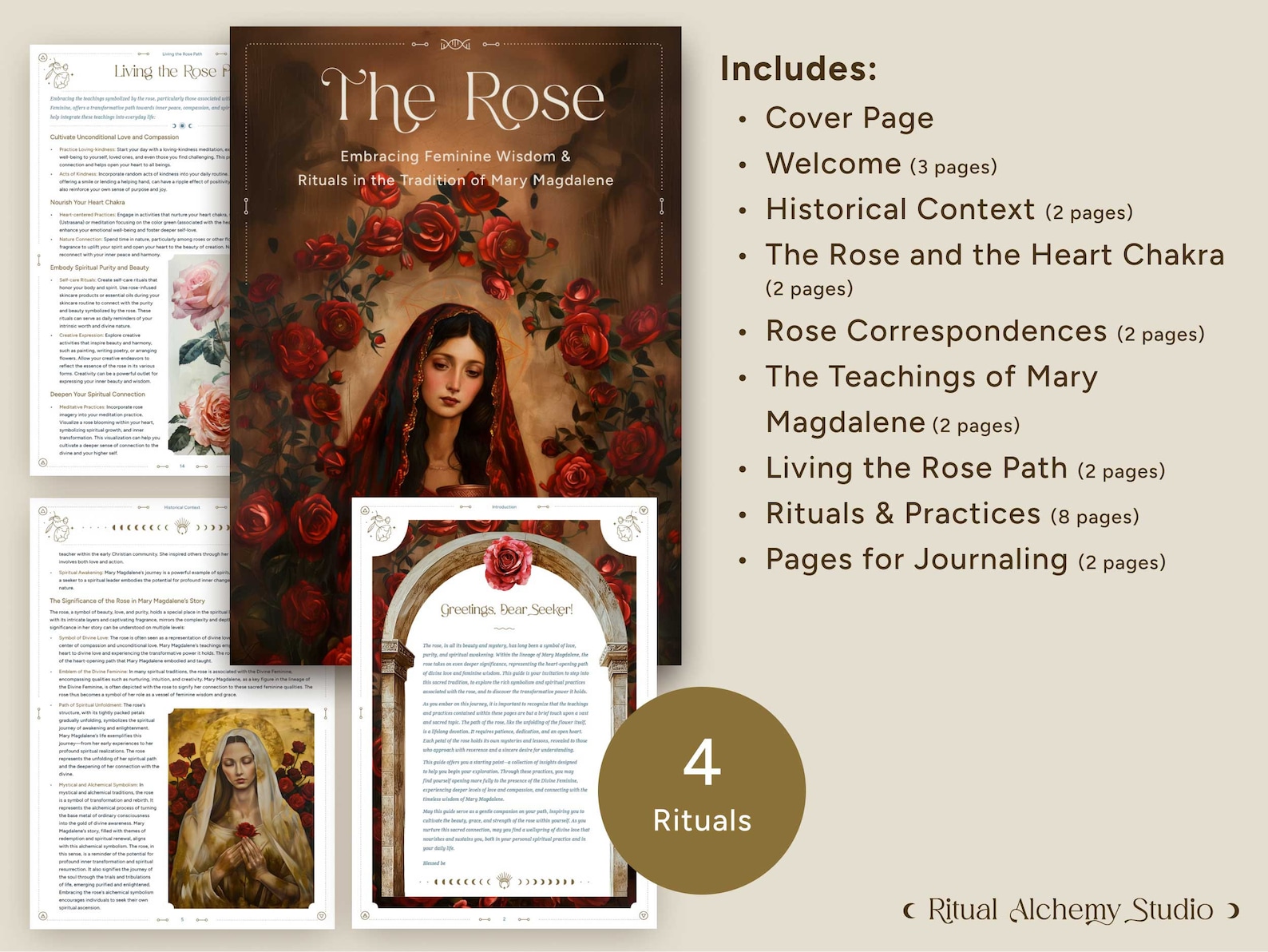 Mary Magdalene - the Rose: Feminine Wisdom and Sacred Rituals (PDF ...