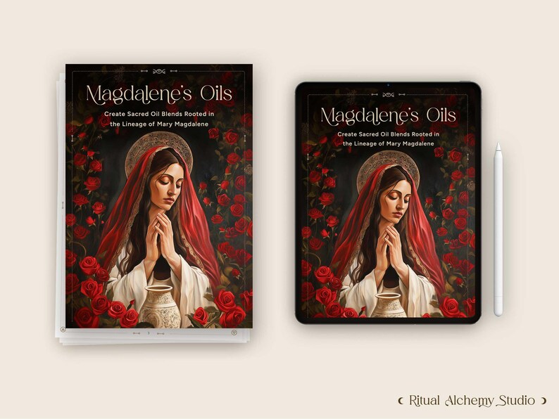 Mary Magdalene - Anointing Oil Blend Recipes, Divine Feminine (PDF ...