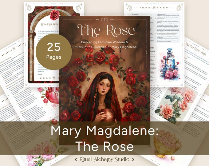 Mary Magdalene - the Divine Rose - Etsy