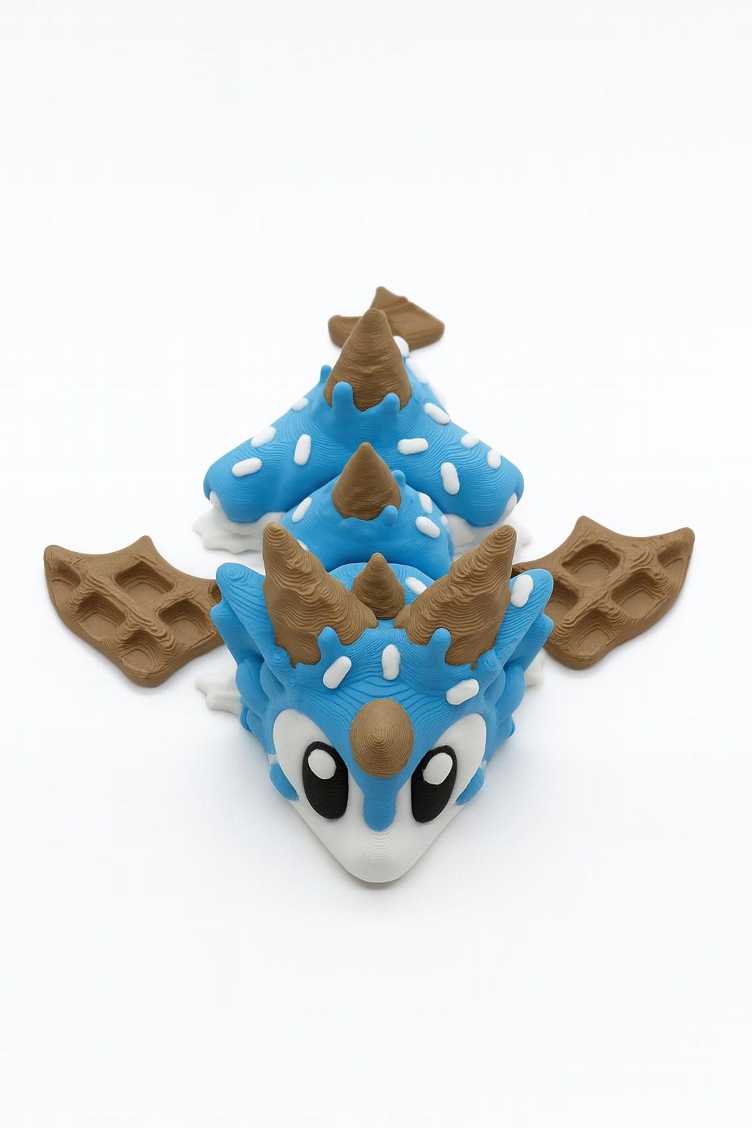 Articulated Sugar Rush Mini Dragon: Dessert-themed 3D Printed Toy ...
