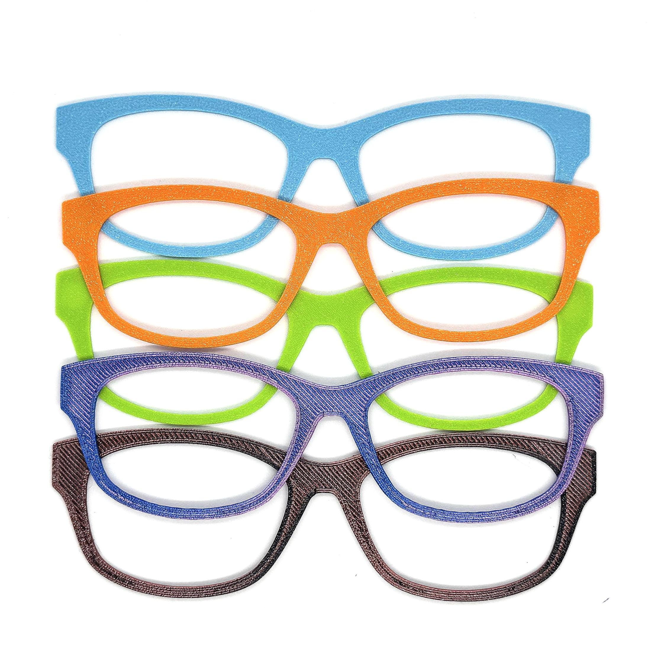 Magnetic Eyewear Toppers Pair – Interchangeable Eyeglass Frames ...