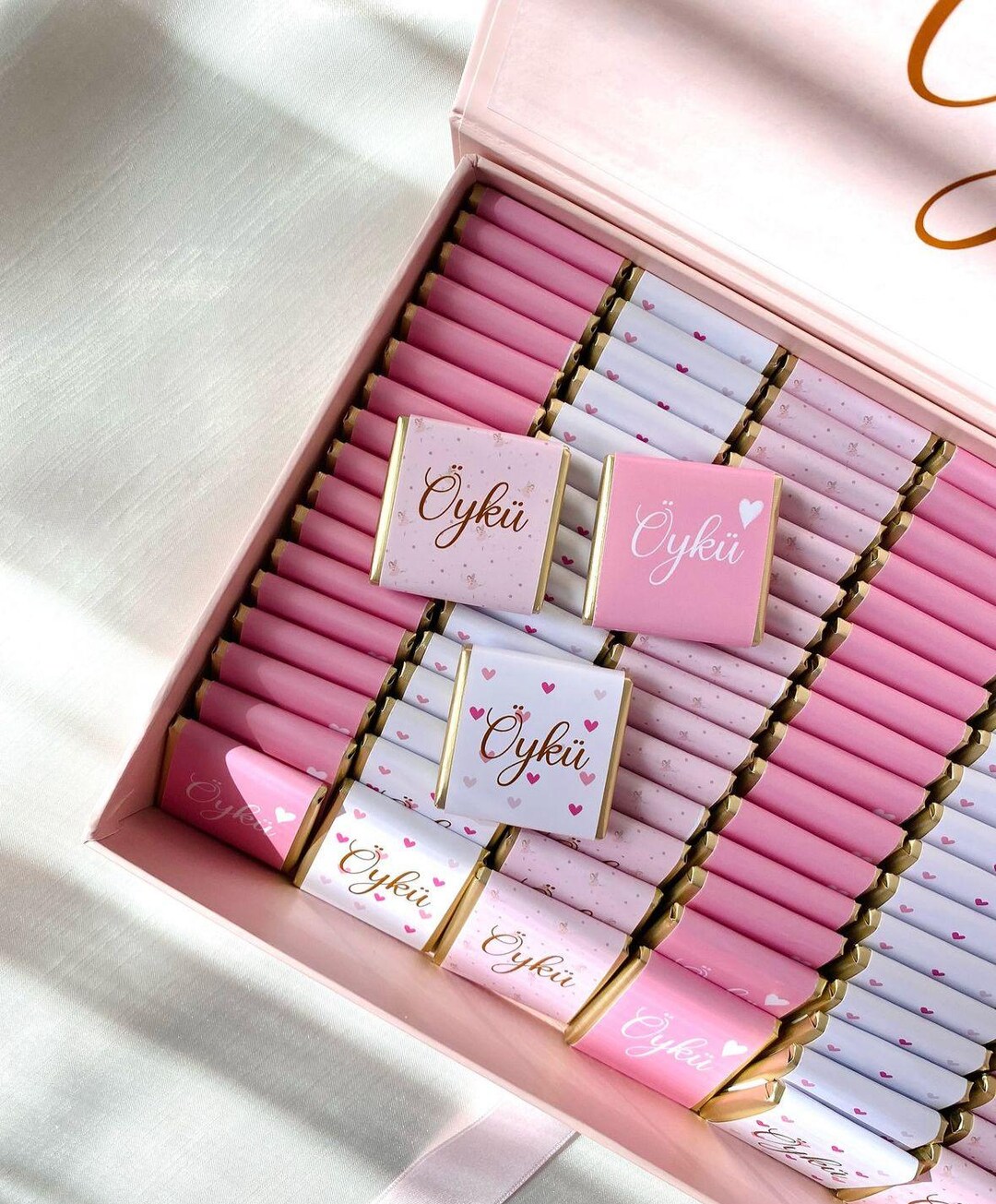 Luxury Chocolate Box ,personalized Chocolate Box, Welcome Baby Shower ...