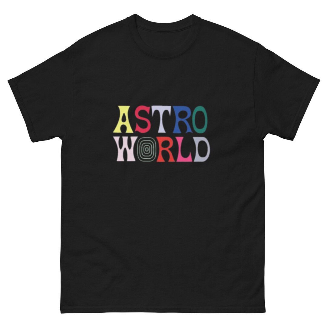 Hip Hop Rapper Travis Scott Astroworld Tee - Etsy