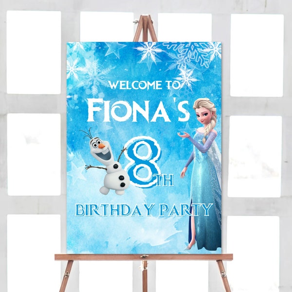 Frozen Party Decor - Etsy