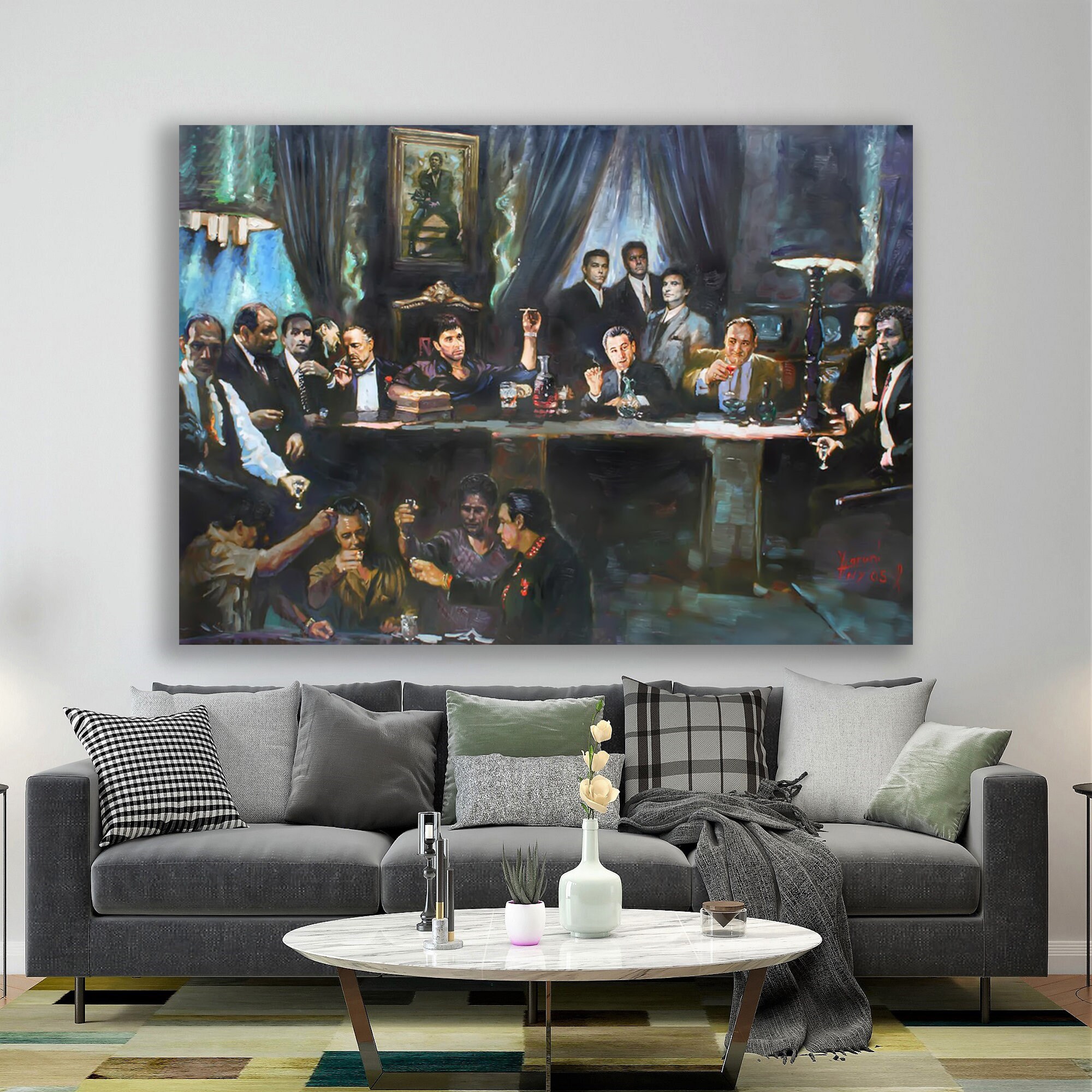 Last-supper-bad-guys, Last Supper, Last Supper Celebrities, Gangsters ...