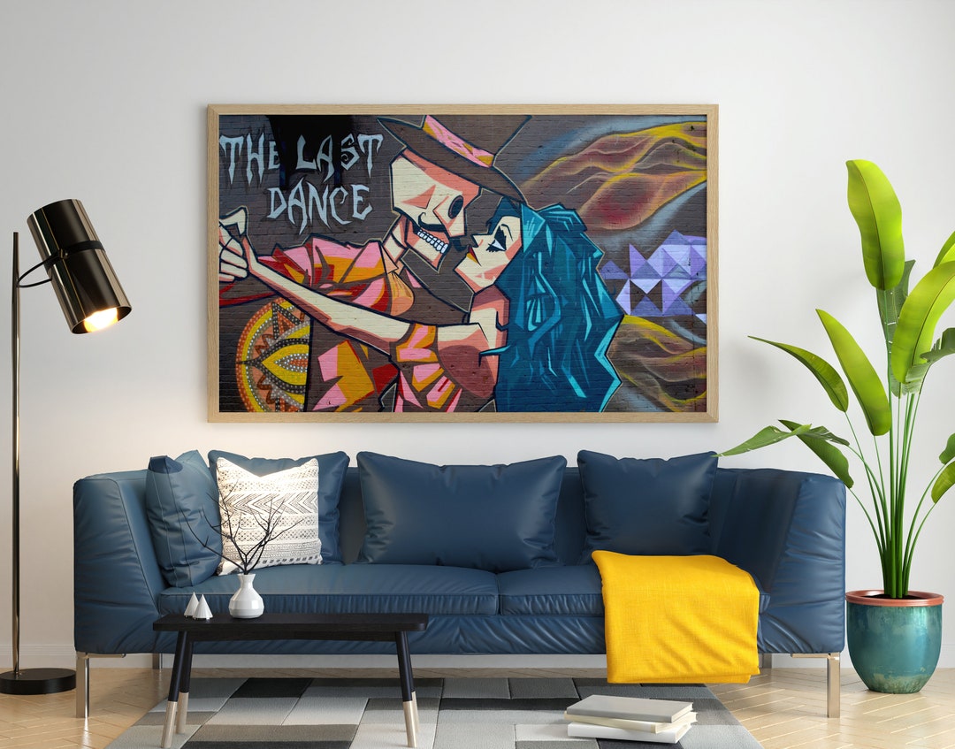 Last Dance Banksy Style Poster Banksy Art Prints Banksy - Etsy