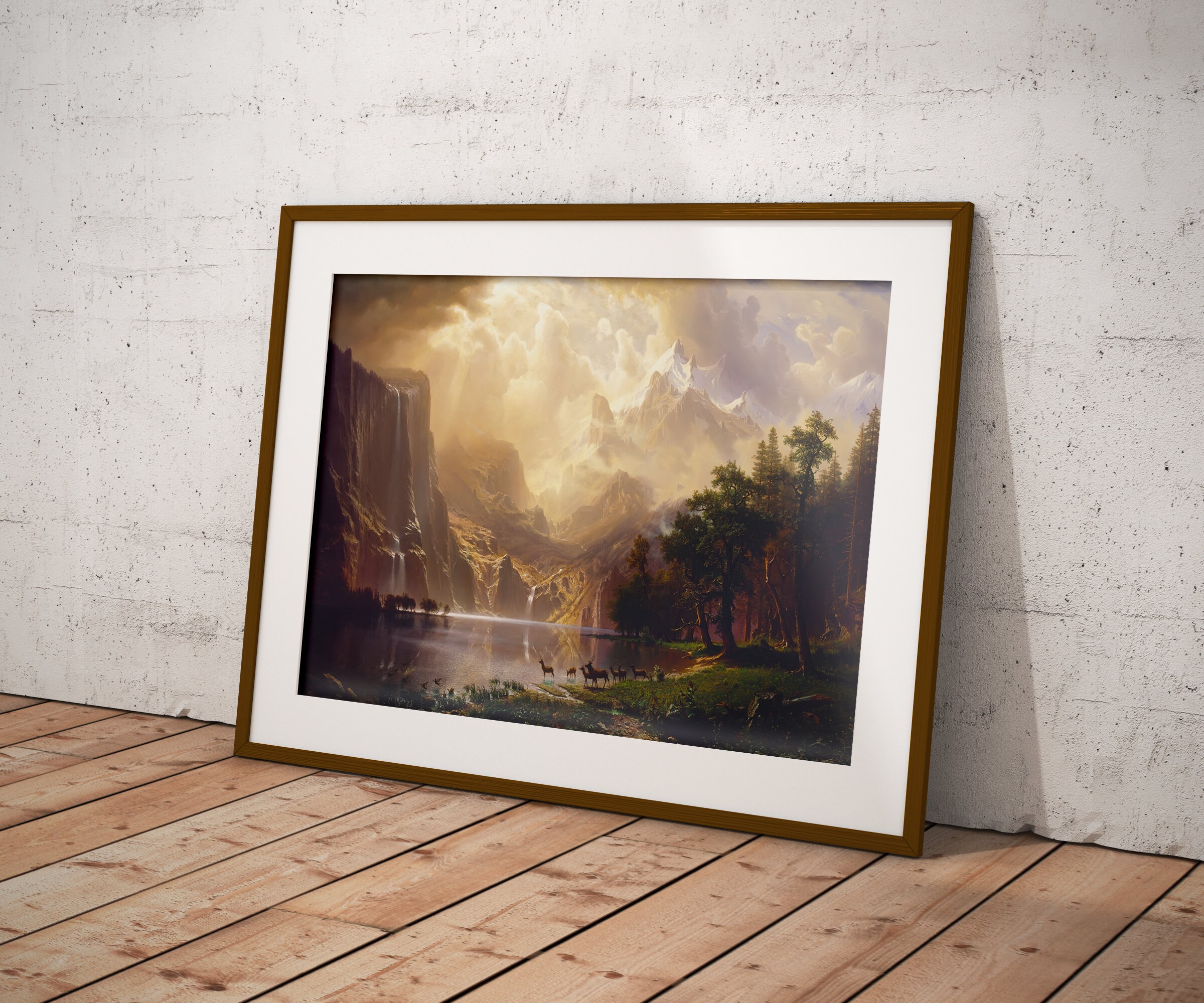 Landscape Painting, Middle Earth Poster, Middle Earth Wall Art, Middle ...