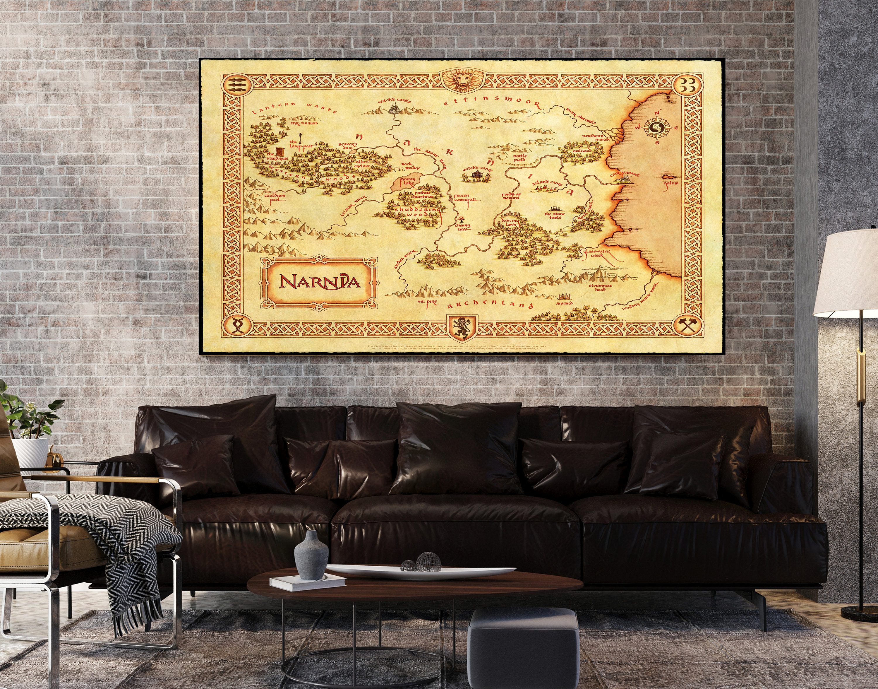 Map of Narnia, Chronicles of Narnia, Cs Lewis, Narnia Map, Narnia Art ...