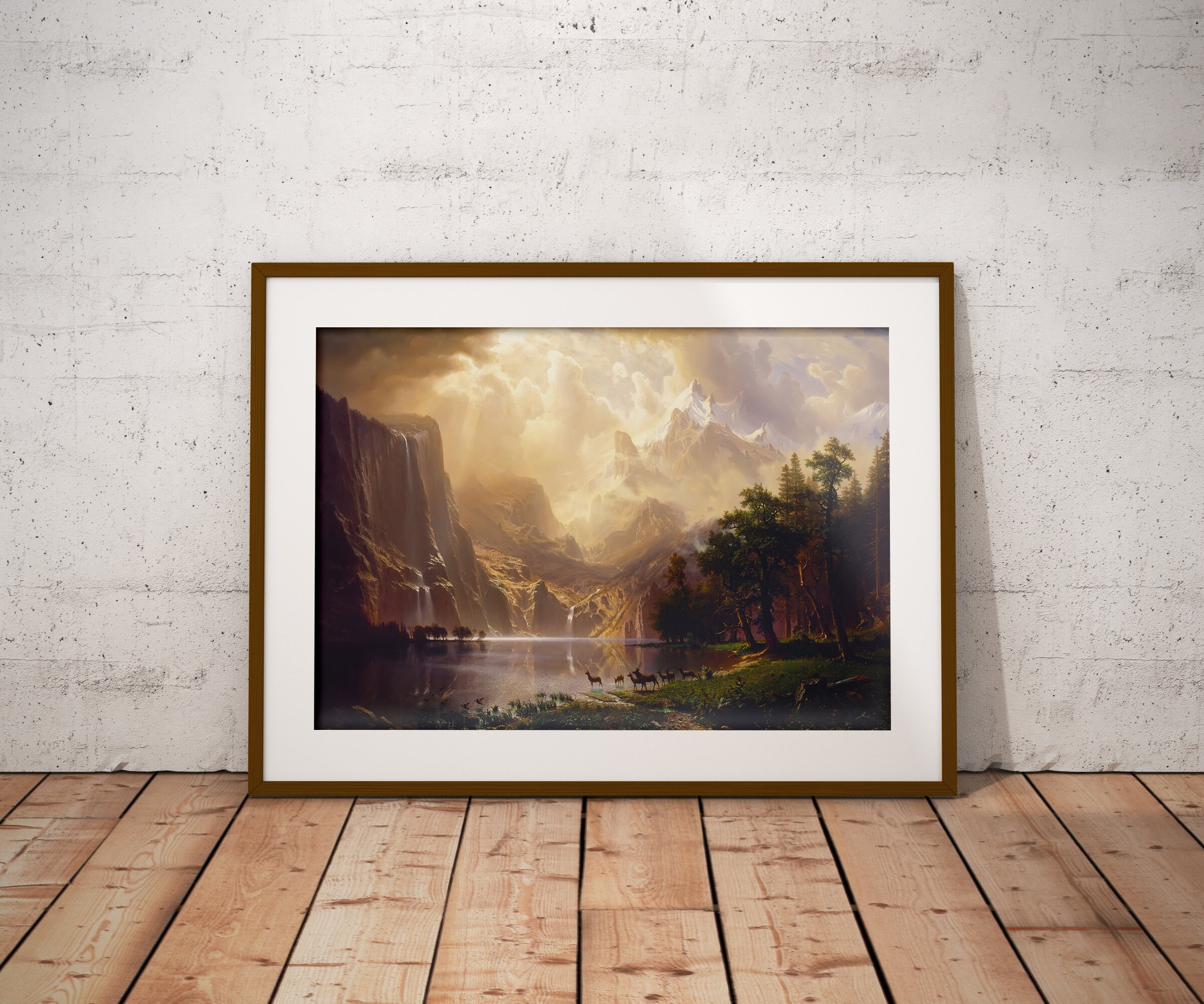 Landscape Painting, Middle Earth Poster, Middle Earth Wall Art, Middle ...