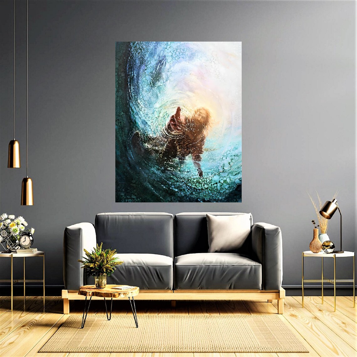 Jesus Wall Art, Jesus Art, God Wall Art, Jesus Canvas Print, Jesus ...