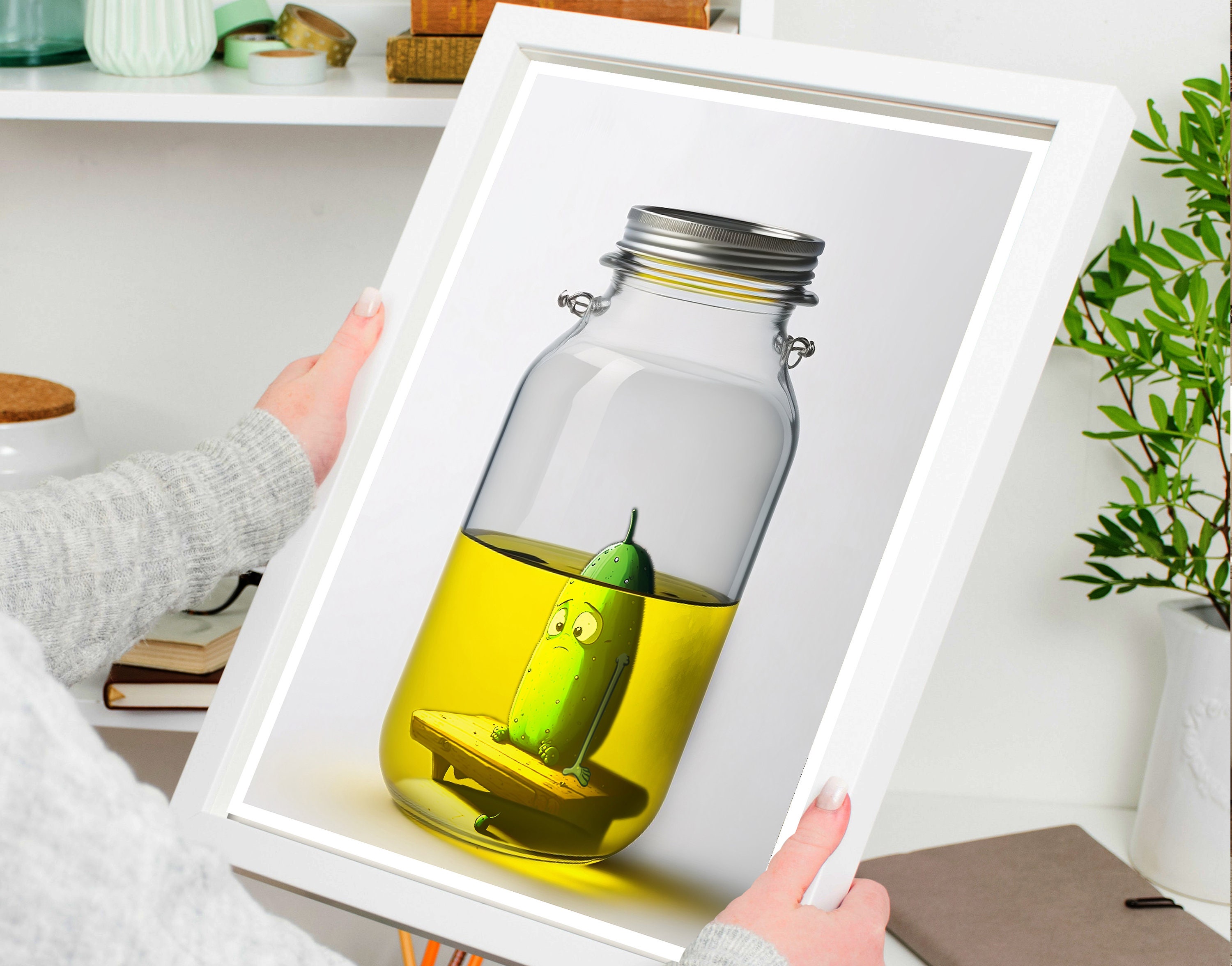 Last Pickle, Kitchen Decor, Funny Wall Art, Kitchen Art, Last Pickle ...