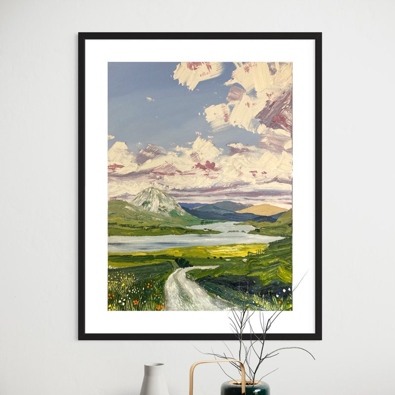 Mounted Print Donegal - Etsy